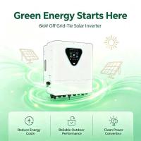 China 6KW Hybrid PV Inverter 2 Independent AC Input & Output Solar Power System for sale
