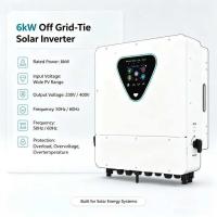 China All In One 6KW Solar Hybrid Inverter Charger Off Grid Backup Emergency Power for sale