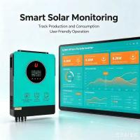 China 8.2kW 48V Hybrid Solar Inverter Grid-Tied & Off-Grid Home Solar Power System for sale
