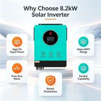 China All-in-One 8.2kW Solar Hybrid Inverter Charger Grid-Tie & Standalone Operation for sale