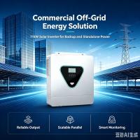 China 11000W Off Grid Solar Inverter Without Battery Working Capability Solar Power Inverter for sale