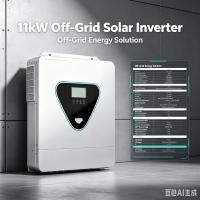 China Off Grid 11KW Solar Inverter Surge Power 22000VA Pure Sine Wave For Off-Grid Households for sale