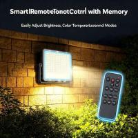 China Dusk to Dawn Solar Courtyard Light Wire-Free Easy Install IP65 Rainproof Garden Yard LED Light for sale