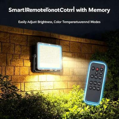 China Dusk to Dawn Solar Courtyard Light Wire-Free Easy Install IP65 Rainproof Garden Yard LED Light for sale