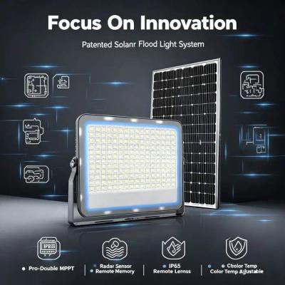 China Long Lasting Lithium Battery Solar Courtyard Light Rainy Days Backup Outdoor Garden Lamp for sale