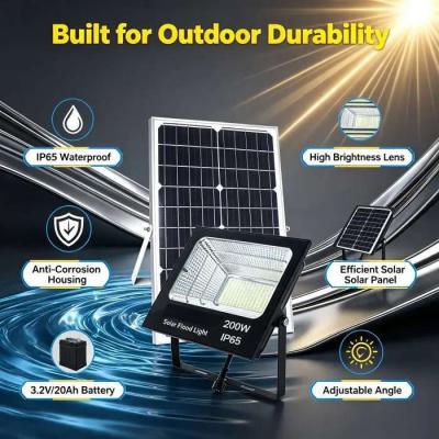 China Commercial Grade Solar Flood Light for Villa Courtyard Road Outdoor Lighting for sale