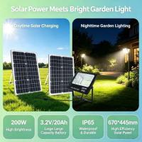 China Commercial Grade Solar Flood Light for Villa Courtyard Road Outdoor Lighting for sale
