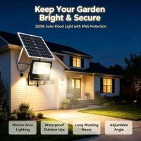 China Energy Saving Off-Grid Solar Flood Light No Electricity Bill Garden Lamp for sale
