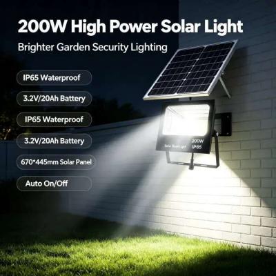 China Outdoor Solar LED Flood Light Die Cast Aluminum Housing Heat Dissipation Good for sale