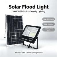 China Remote Separated Solar Panel Flood Light Easy Installation Wall Mount Light for sale