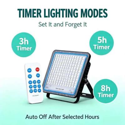 China Heavy Duty Solar Outdoor Yard Lights Rain Snow Resistant LED Lighting for Farm Park for sale