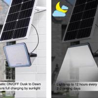 China Automatic Night Sensor Solar Courtyard Lights Durable Outdoor LED Lamp for Villa Yard Patio Entrance for sale