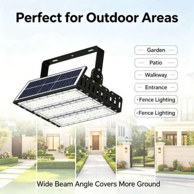 China Modular LED Solar Flood Light IP65 120lm/W High Lumen Outdoor Stadium Tunnel Lighting for sale