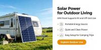 China 50W High‑Efficiency Solar Panel 700V System Voltage Rating Safe Off‑Grid Power for sale