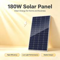 China Snow Wind Resistant 200‑210W Monocrystalline PV Panel, Long‑Life Outdoor Solar Generator Charging Panel for sale
