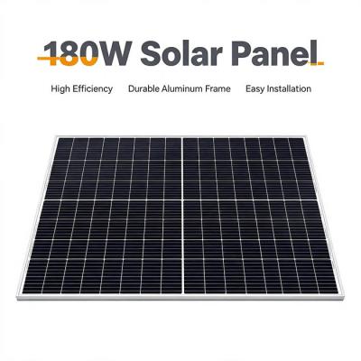 China Light‑Weight 10.87KG 200W‑210W Solar Panel, Easy‑Install MC4 PV Panel For Caravan & Marine Power System for sale