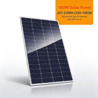 China Heavy‑Duty 180‑190W Mono Solar Panel, 3.2mm Tempered Glass Outdoor Photovoltaic Module for sale