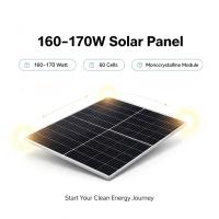 China High‑Efficiency 20.11% 170W Mono Solar Panel, 700VDC Safe PV Module For Home Energy Backup for sale