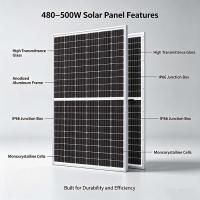China MC4‑Compatible 495W N‑Type Solar Panel, 1500V DC Maximum System Voltage for sale