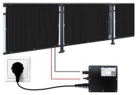 China 50W High Conversion Flexible Solar Panel, 360° Bend‑Resistant Solar Charger for Curved Surfaces & Off‑Grid Living for sale