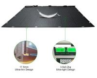 China 50W Waterproof Junction‑Box Flexible Solar Panel, Fold‑able Off‑Grid Solar Charger for RV, Boat, Cabin & Camping for sale
