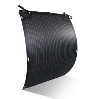 China 105W 19.4V Flexible Solar Power Panel, 360 Degree Bendable Solar Module for Curved Surfaces for sale