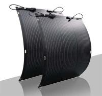 China 105W 19.4V Flexible Solar Power Panel, 360 Degree Bendable Solar Module for Curved Surfaces for sale