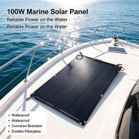 China 105W Flexible Monocrystalline Solar Module, 360‑Degree Flexible Solar Panel with MC4 Connector for sale