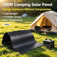 China 200W Thin Flexible Solar Panel, Waterproof MC4 Connector Bend‑able Solar Power for Camper & Houseboat for sale