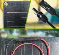 China 200W Flexible Solar Panel with MC4 Connector, Waterproof Thin Solar Module for Camper, Yacht, Balcony Solar Setup for sale