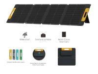China 120W Light‑Weight Folding Solar Panel, Splash‑Proof Off‑Grid Solar Charger for Van‑Life & Beach Trips for sale