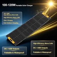 China 20W Portable Foldable Solar Charger Panel, High‑Efficiency Monocrystalline Solar Power for Van‑Life Camping for sale