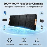 China 420W Foldable ETFE Solar Panel Charger, Waterproof Portable Solar Power for Van Life Travel for sale