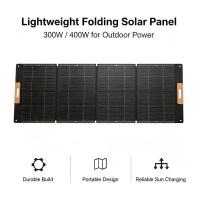 China 300‑400W Collapsible Solar Panel, High‑Efficiency 22%+ Solar Charger for Portable Power Station for sale