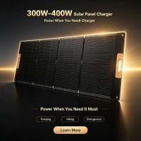 China 400W Folding Portable Solar Charger Panel, IP67 Waterproof Solar Kit for RV & Emergency Backup for sale