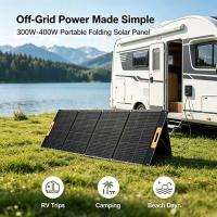 China 400W Collapsible ETFE‑Laminated Solar Panel, Portable Off‑Grid Solar Power for Campervan Life for sale