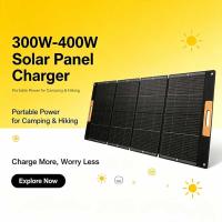 China 400W Folding Solar Power Panel, IP67 Waterproof Portable Solar Charger for Emergency Home‑Use for sale