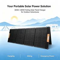 China Fold‑Up 300W Outdoor Solar Panel Charger, Light‑Weight Portable Off‑Grid Solar Power Supply for sale