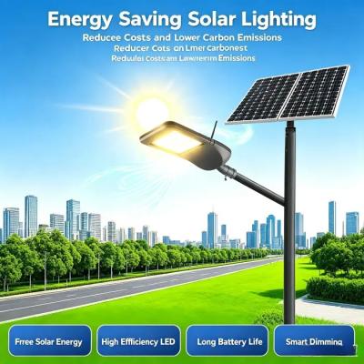 China Low‑Carbon Smart LED Street Lamp | Intelligent Scheduling, Energy Saving Urban Road Light for sale