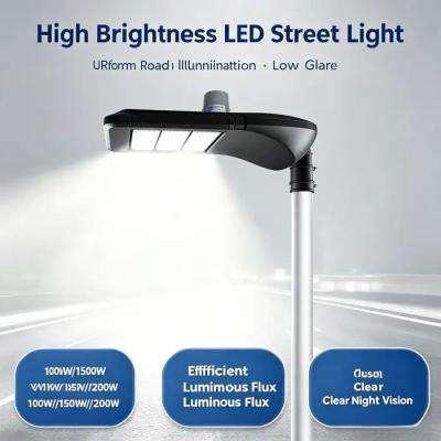 China Cloud‑Managed Smart LED Street Light, Real‑Time Voltage & Current Monitoring, Urban Highway Lamp for sale