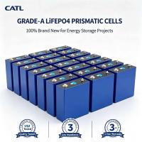 China 3.2V 100Ah Lifepo4 Prismatic Lithium‑Ion Cell, Complete Positive‑Negative Terminals, Solar Energy Storage Battery Cell for sale