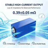 China New 100Ah 3.2V LiFePO4 Prismatic Battery, 6000 Cycles 80% SOH Lithium Storage Cell for Off‑Grid Solar Power Station for sale