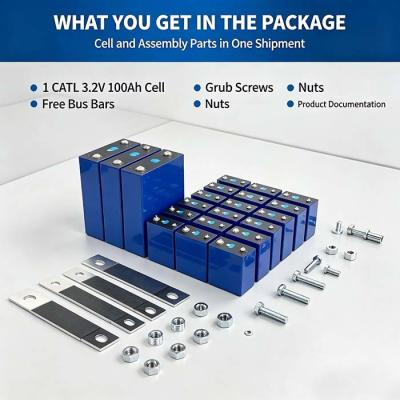 China 3.2V 280Ah LiFePO4 Battery Prismatic Cell, Long‑Life Lithium Ion Cell for Off‑Grid Solar Storage & Backup Power Supply for sale