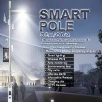 China Industrial‑Grade Smart City Pole, Intelligent Multi‑Function Street Light with NB‑IoT, LoRa Communication Support for sale