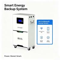 China 51.2V 100Ah LiFePO4 Solar Battery Pack, 6000 Cycle Life for Residential Backup for sale