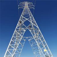 China Double Circuit Lattice Steel Towers Overhead Transmission Line Tower Anti Rust for sale