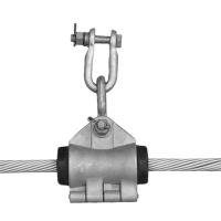 China ADS / OPGW Cable Short Span Suspension Clamp For Transmission Line Fitting for sale