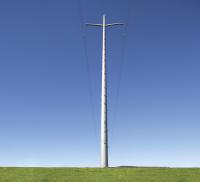 China ASTM A36 Electricity Transmission 230KV Steel Pole Tower for sale