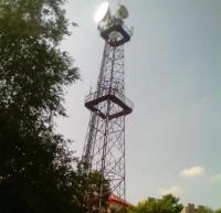 China 40 Meter Telecom Tower Galvanized Mast 3 Legged Tubular Antenna Tower for sale