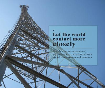 China Galvanized Gsm Antenna Q355 Monopole Communication Tower for sale